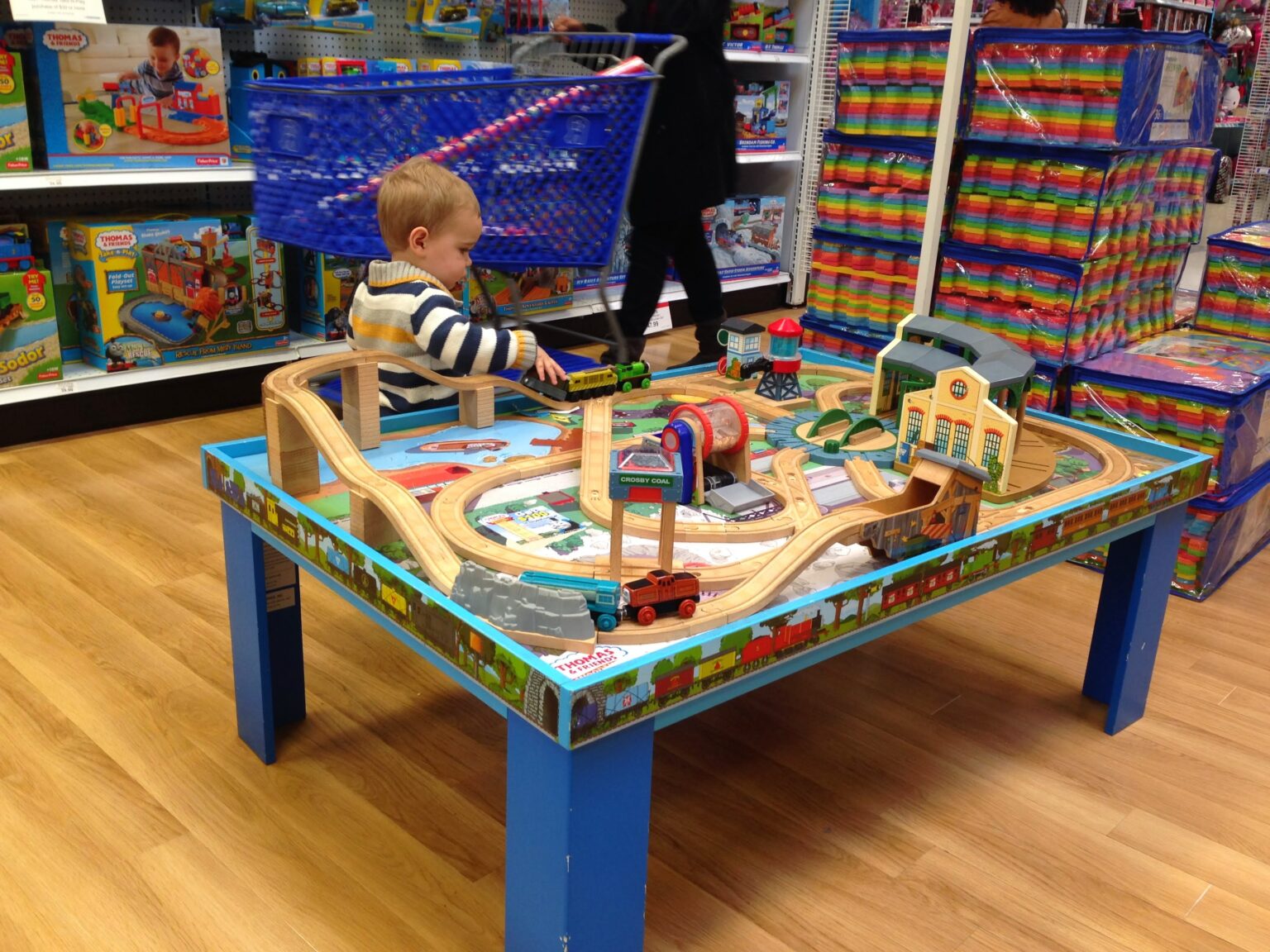 Custom Made Train Table – Creative Working Mom